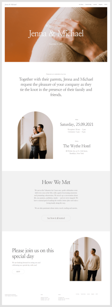 Nuptia WordPress Theme Documentation - ThemesKingdom Help